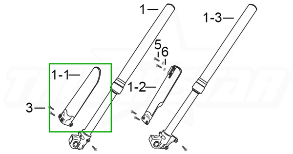 3904 | Fork Guard Assembly For FastAce Forks (V5) – TopTierMinis.com